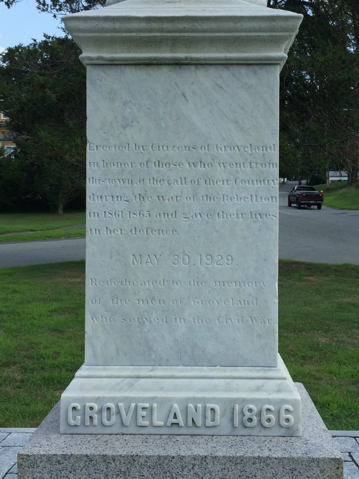 Groveland | Massachusetts Civil War Monuments Project