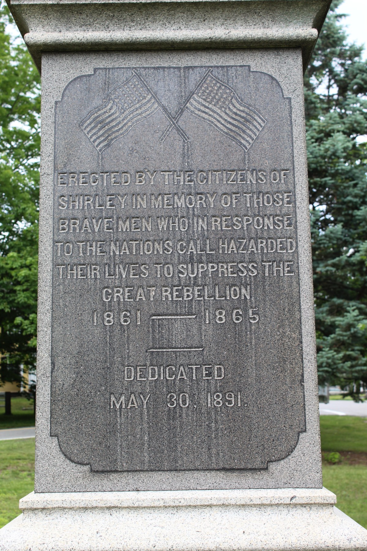 Shirley | Massachusetts Civil War Monuments Project