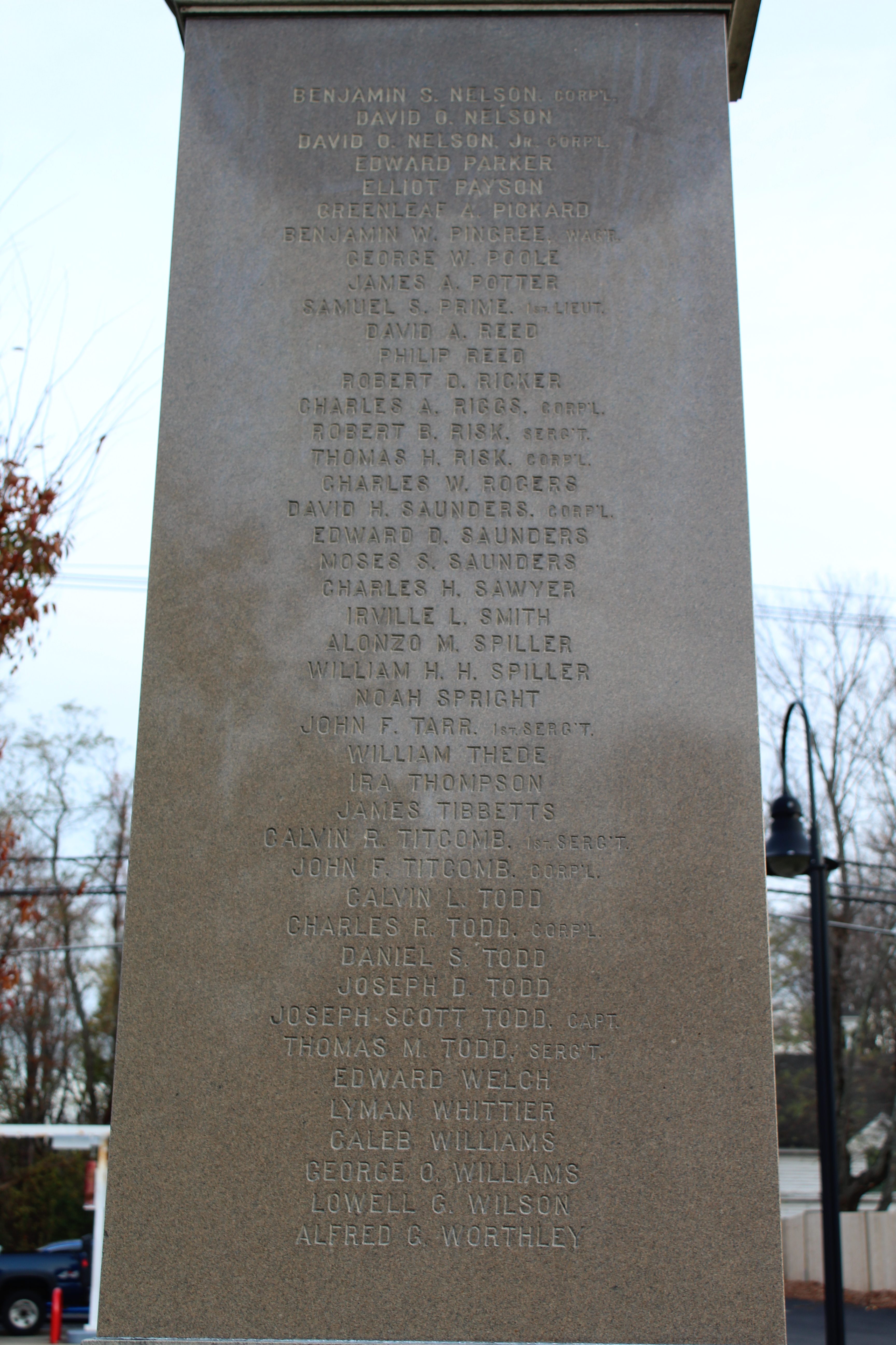 Rowley | Massachusetts Civil War Monuments Project